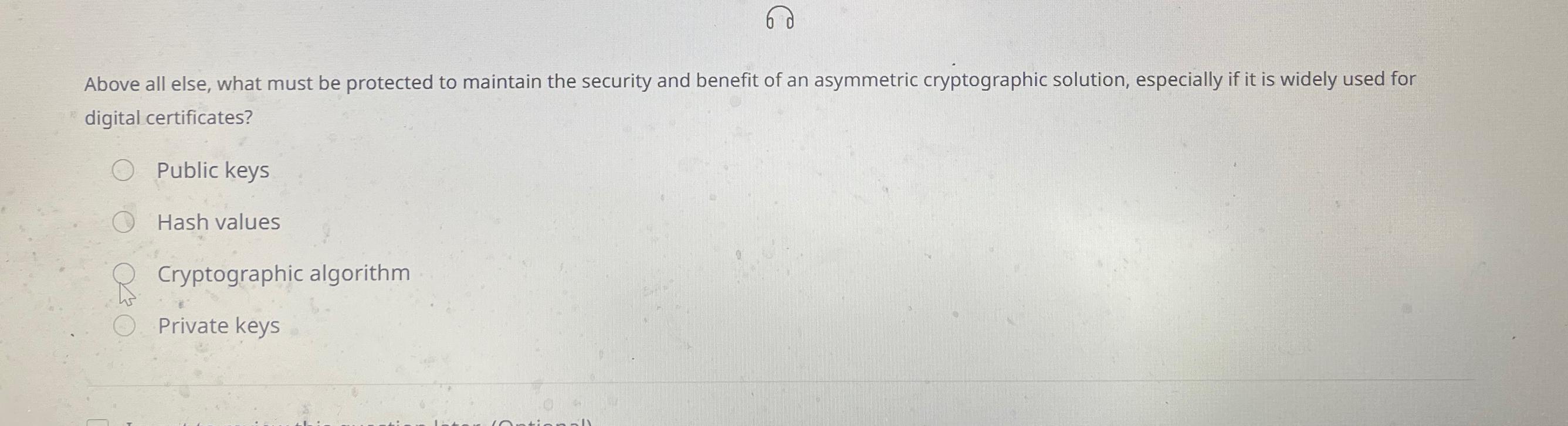 Solved Above all else, what must be protected to maintain | Chegg.com