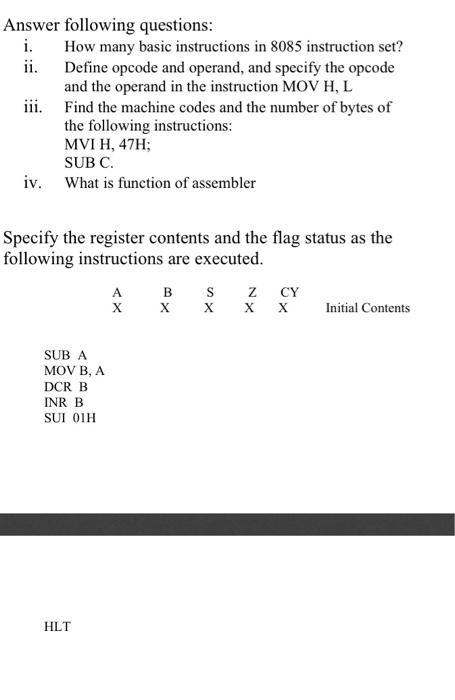 Solved Answer following questions: i. How many basic | Chegg.com