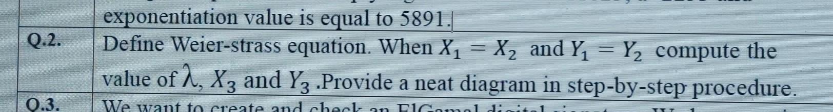Solved It's a cryptography question. please provide the | Chegg.com
