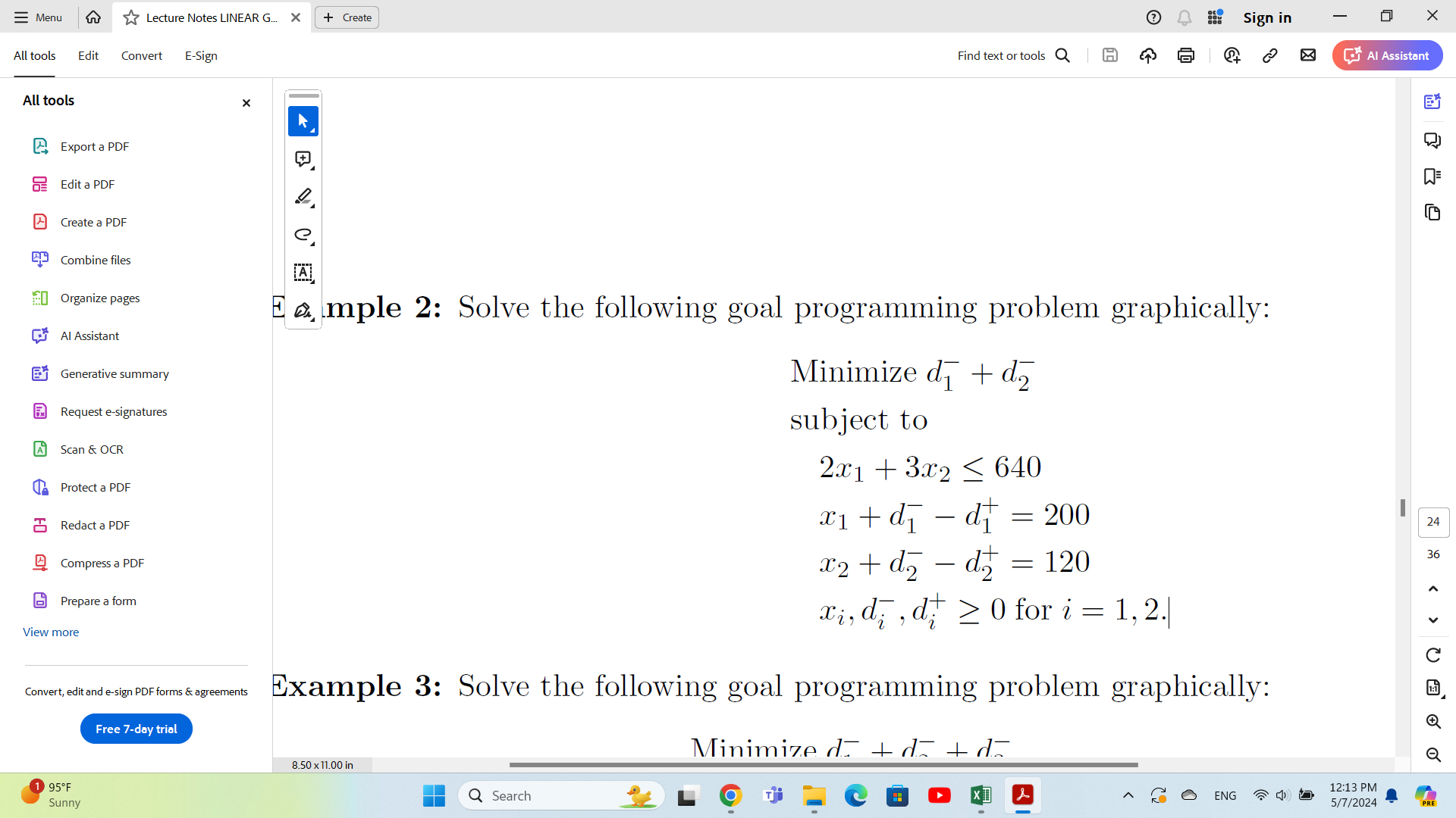 Solved Solve the following goal programming problem | Chegg.com