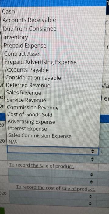 Solved Recording Revenue and Receivables Under a Consignment | Chegg.com