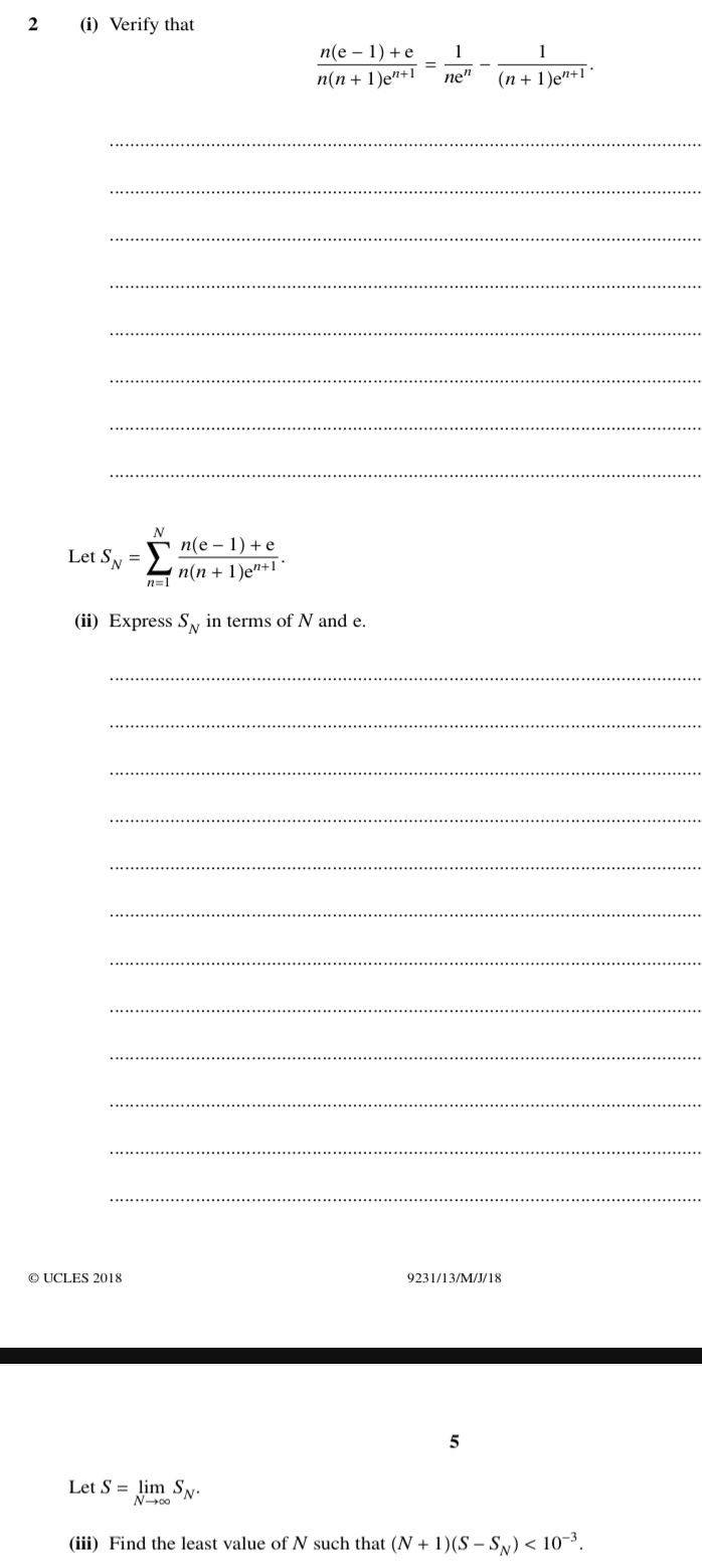 Solved 2 (i) ﻿Verify | Chegg.com