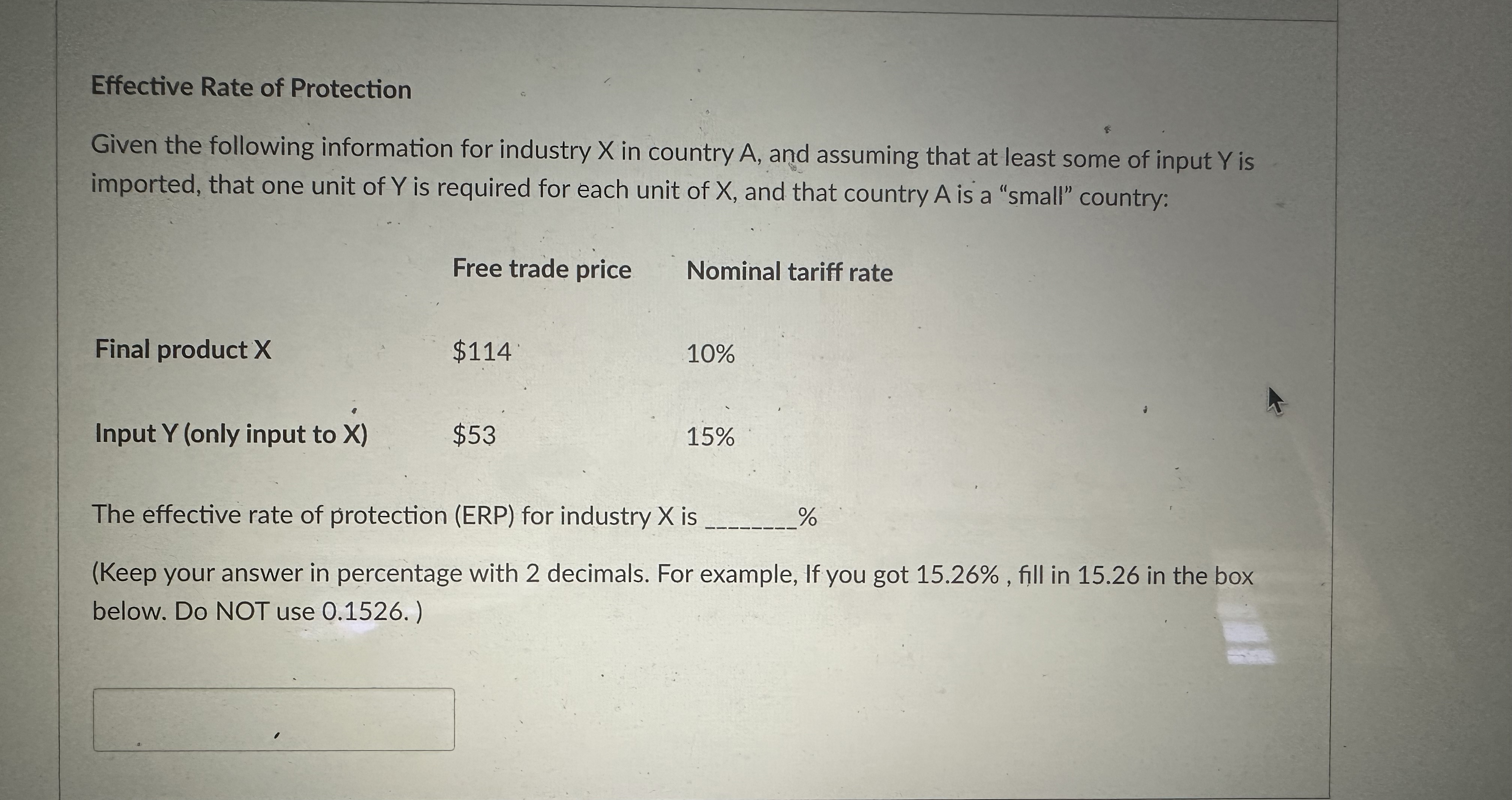 Solved Effective Rate of ProtectionGiven the following | Chegg.com