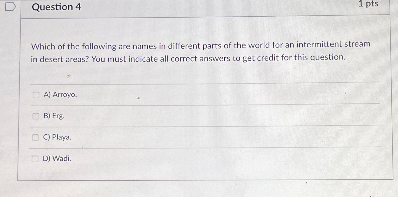 Solved Question 41 ﻿ptsWhich of the following are names in | Chegg.com