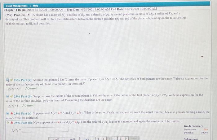 Solved Class Management | Help Chapter 4 Begin Date: | Chegg.com