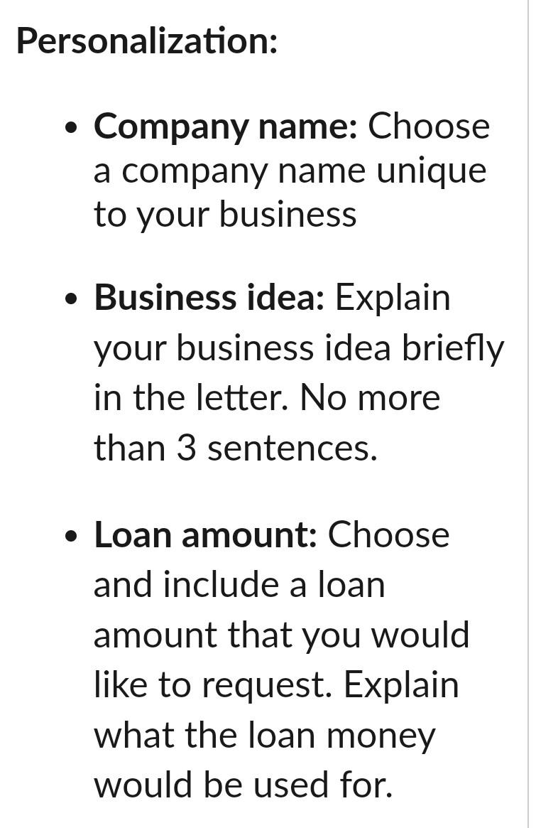 Solved Word: Business Letter Assignment Write a professional | Chegg.com