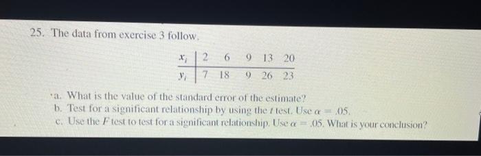 Solved 9 Cost Estimation Conclusion Refer To Exercise 21