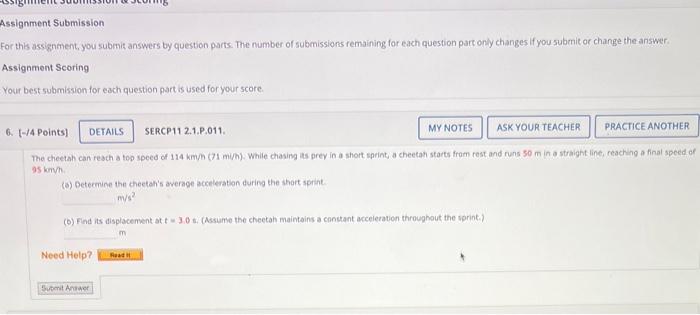Solved signment Submission r this assignment, you submit | Chegg.com