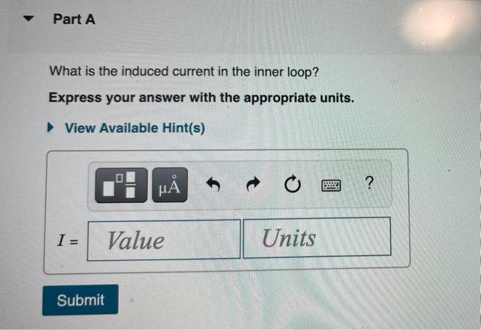 Solved A small, 2.00-mm-diameter circular loop with | Chegg.com