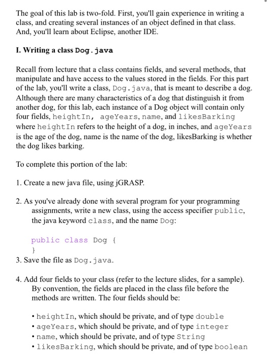 Solved The goal of this lab is two-fold. First, you'll gain | Chegg.com