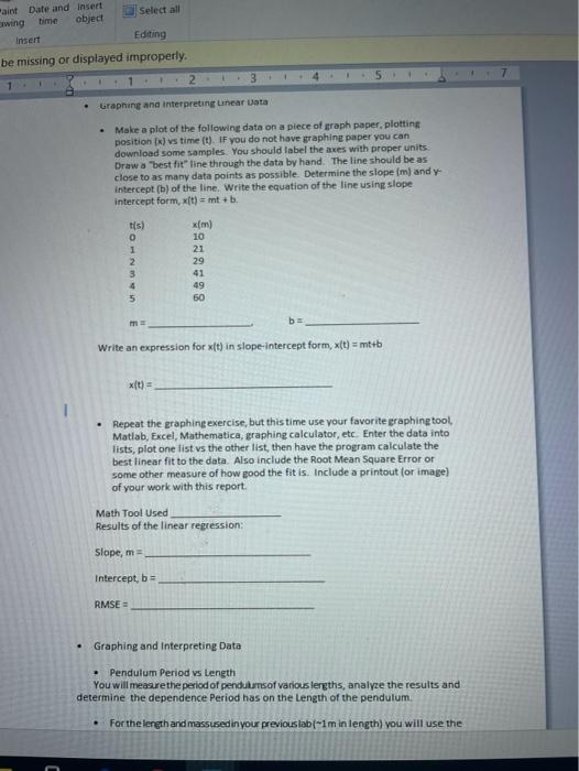 Solved aint Date and Insert Select all swing time objed | Chegg.com