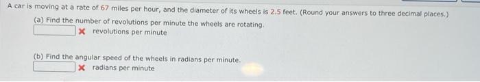 Solved ASK A carousel with a 60-foot diameter makes 5 | Chegg.com
