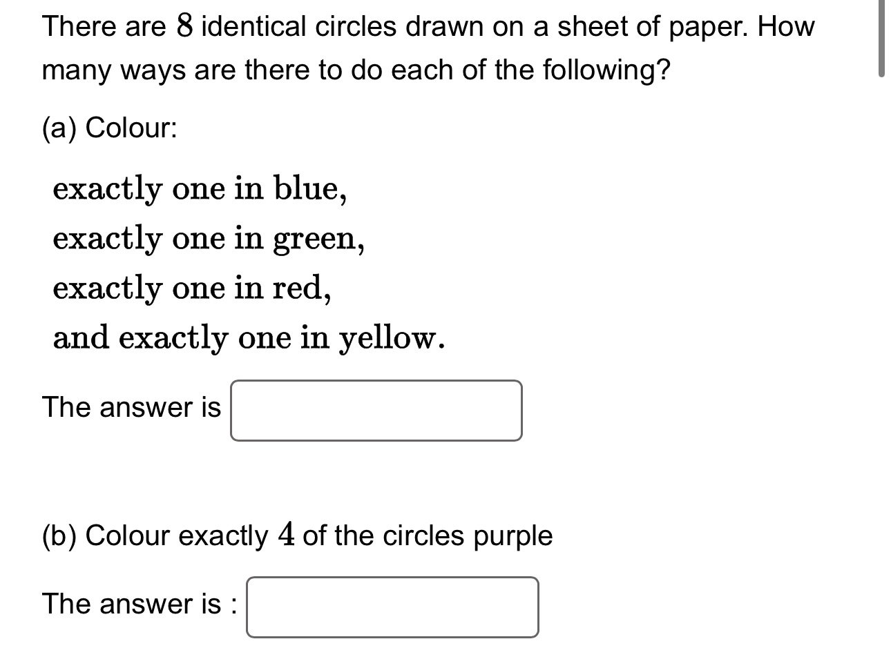 Solved There are 8 ﻿identical circles drawn on a sheet of | Chegg.com