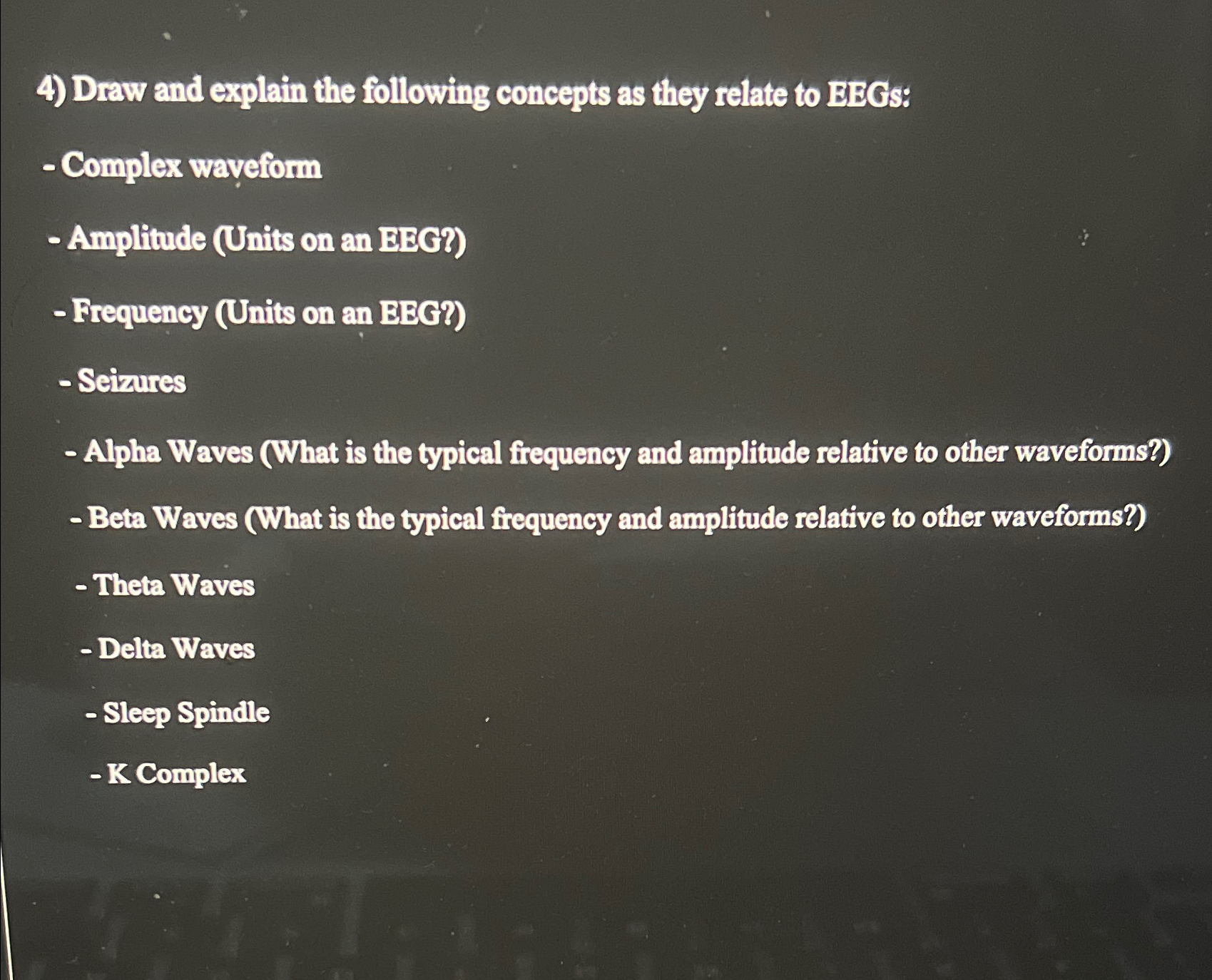 Solved Draw and explain the following concepts as they | Chegg.com