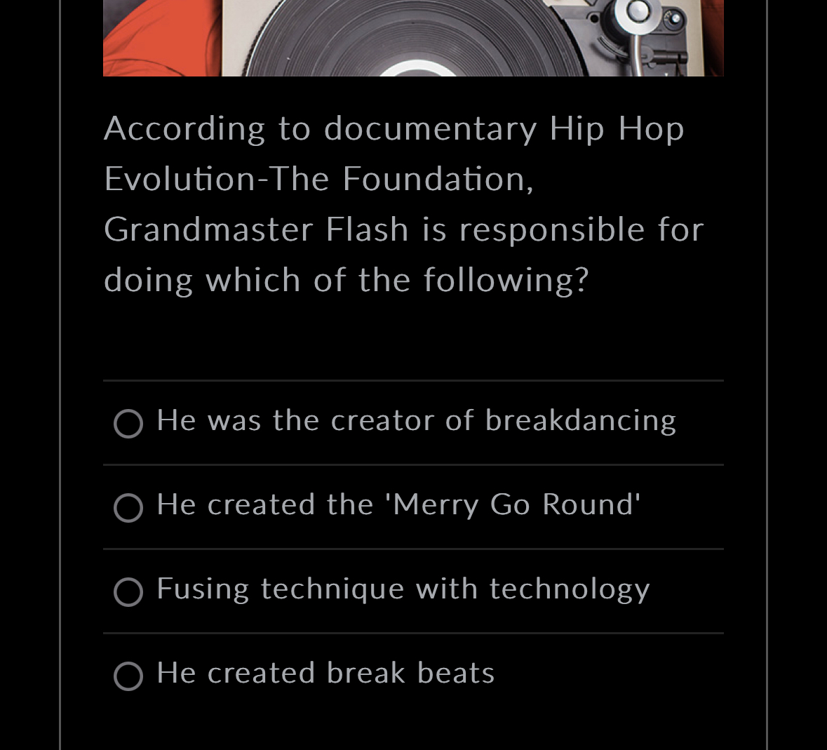 Solved According to documentary Hip Hop Evolution-The | Chegg.com