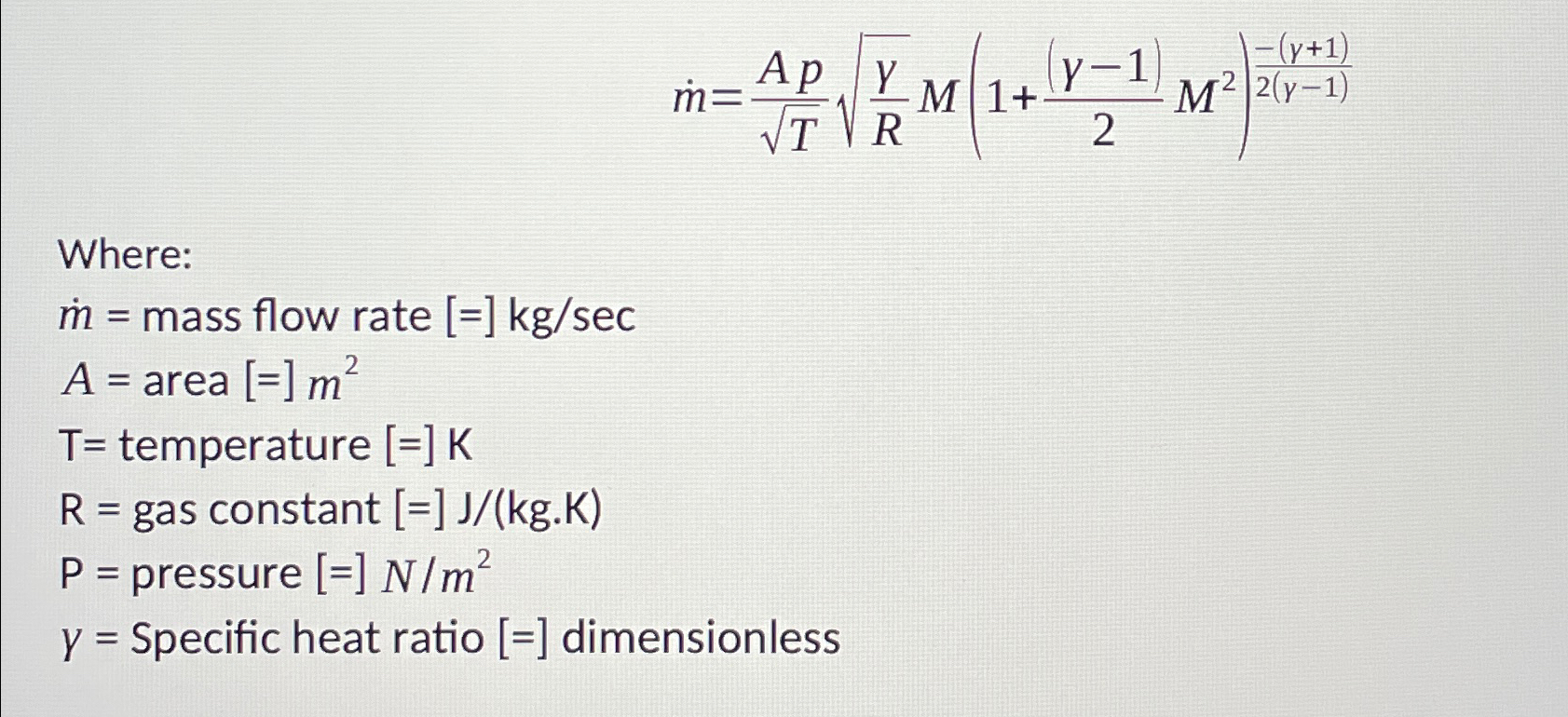 How do you treat dimensionless variables in | Chegg.com