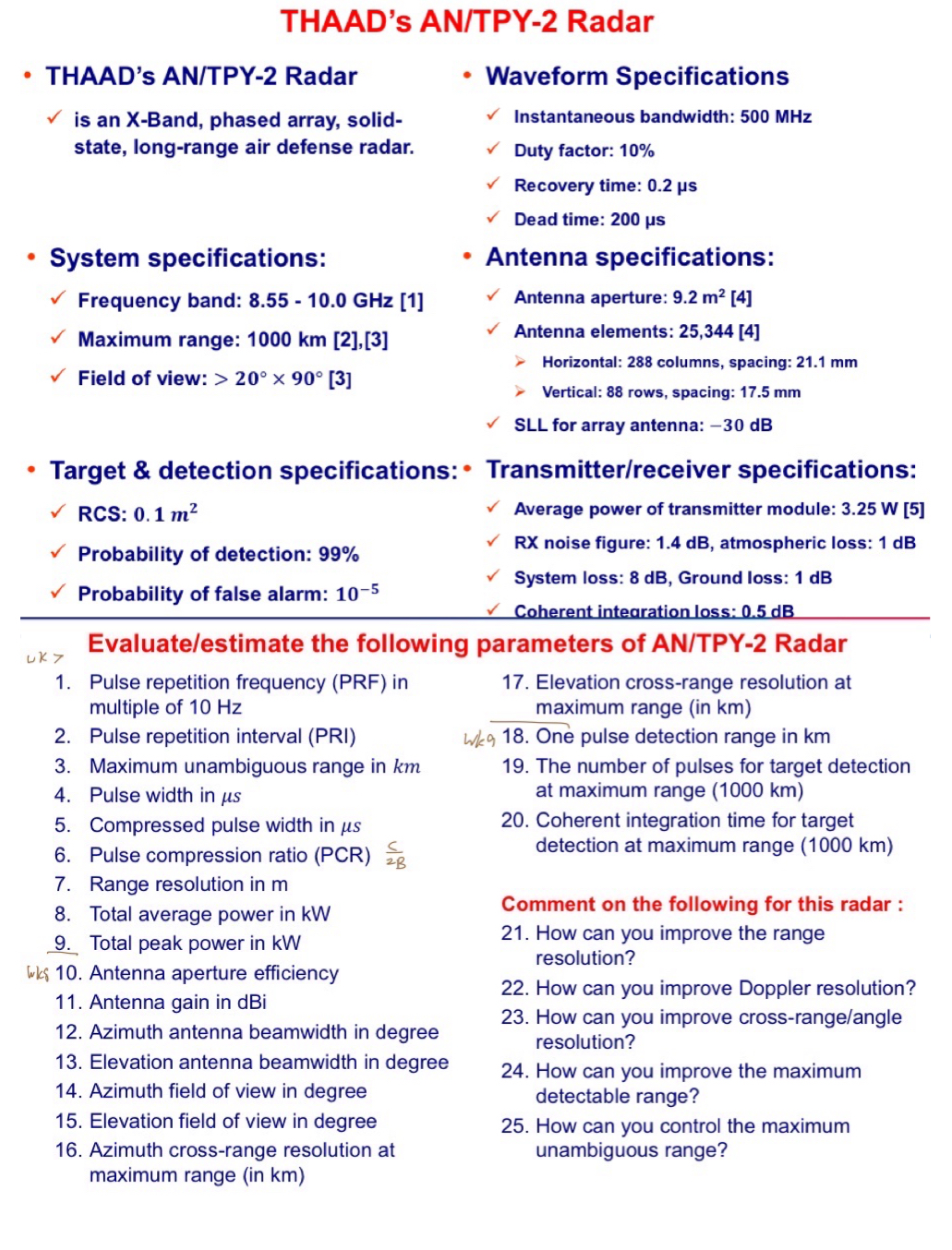 Solved THAAD's AN/TPY-2 ﻿RadarTHAAD's AN/TPY-2 ﻿Radaris an | Chegg.com