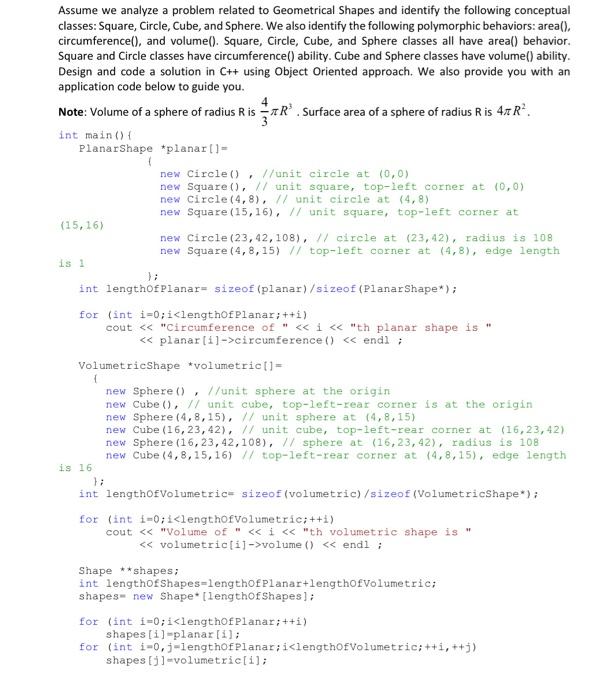Solved Assume we analyze a problem related to Geometrical | Chegg.com