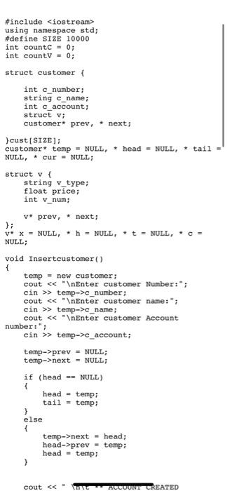 Solved Include Using Namespace Std Define Size 10000 Int