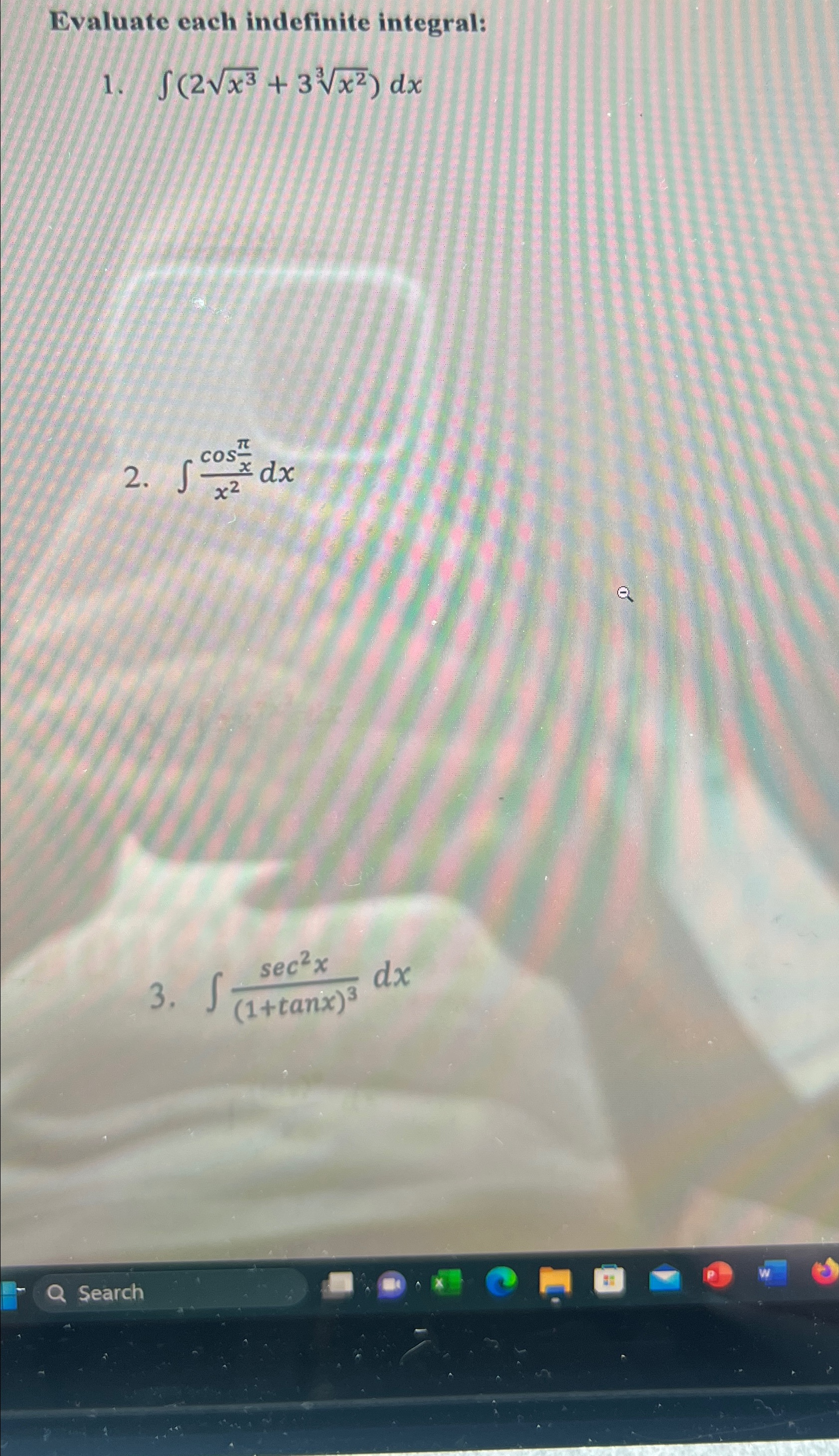 Solved Evaluate each indefinite | Chegg.com