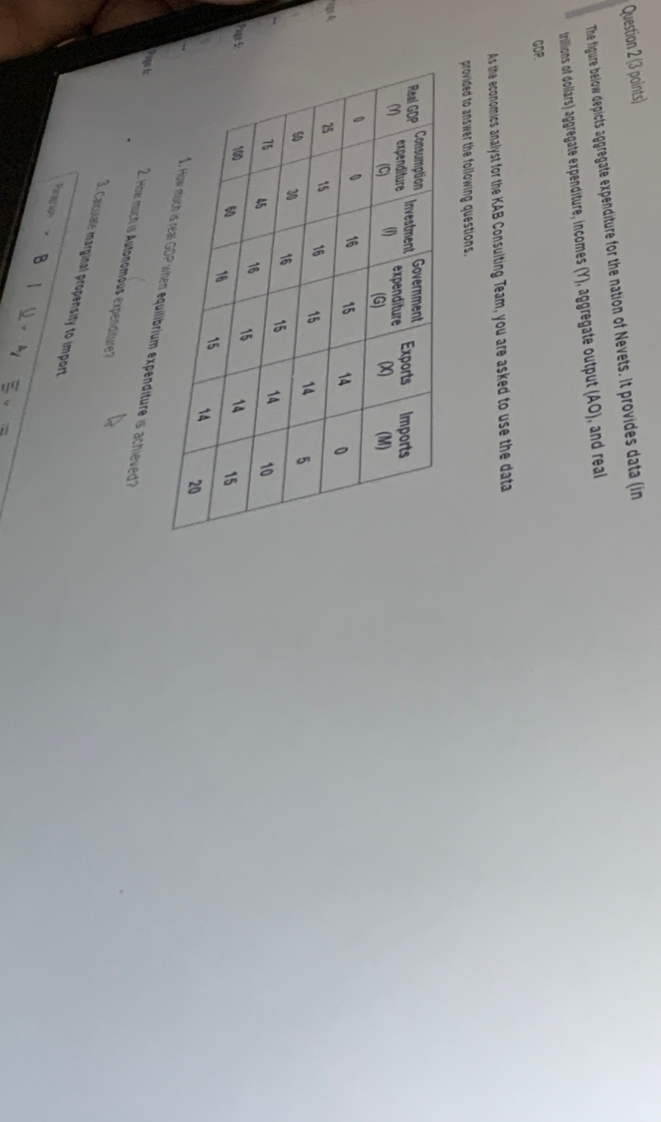 Solved Question 2 (3points)The figure belorll depicts | Chegg.com