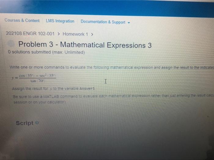 Solved Courses & Content LMS Integration Documentation & | Chegg.com