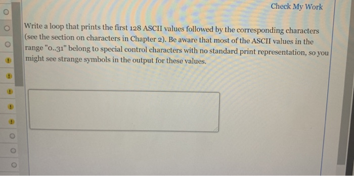 Solved Check My Work Write A Loop That Counts The Number Of 9997