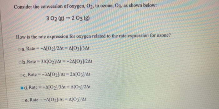 Solved Which of the following rate laws for an elementary | Chegg.com