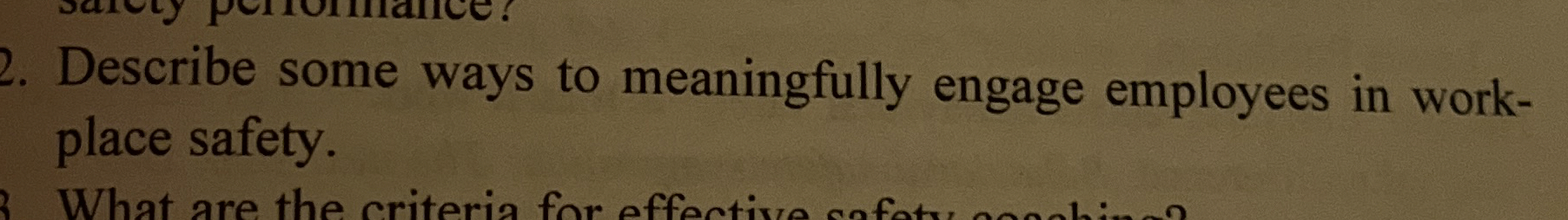 Solved Describe some ways to meaningfully engage employees | Chegg.com
