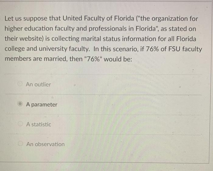 Solved Let us suppose that United Faculty of Florida ( Solved Let us suppose that United Faculty of Florida (