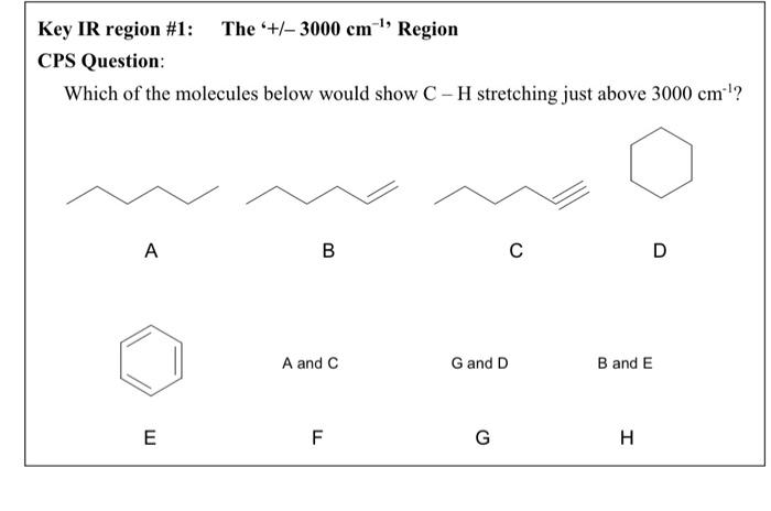 Solved CPS Question: You determine a MF of C8H10 and the | Chegg.com