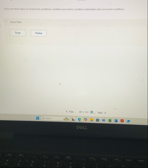 Solved There are three types of contractual conditions: | Chegg.com