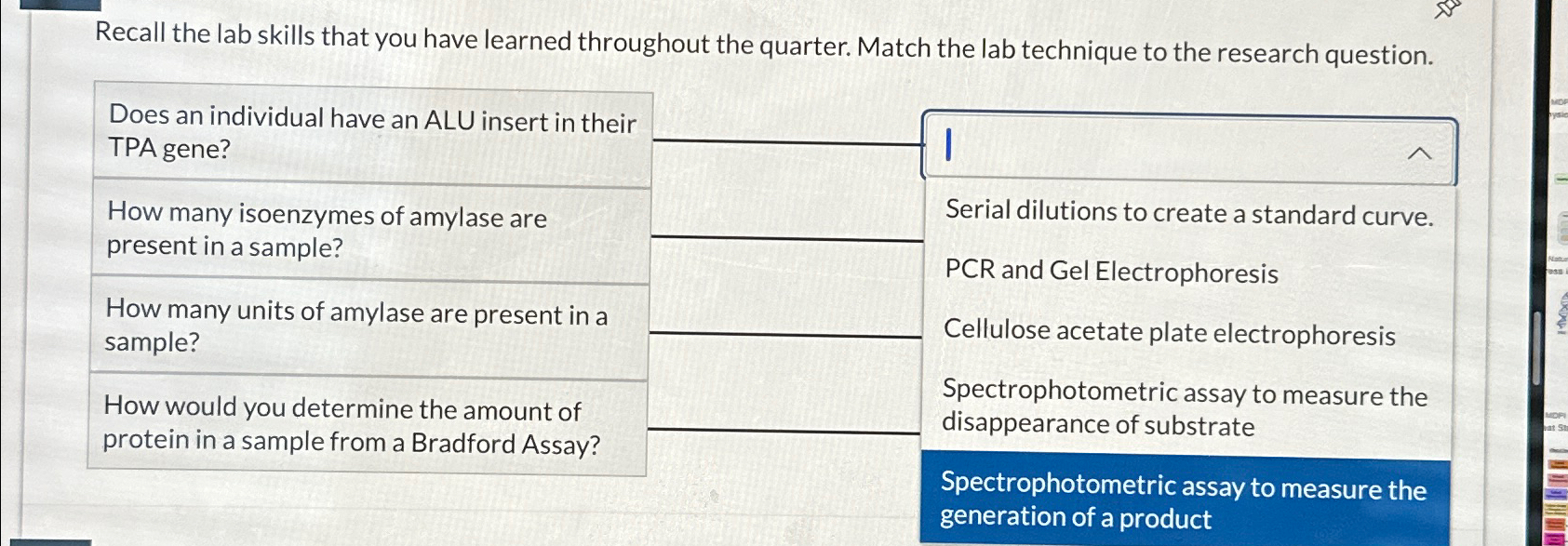 Solved Recall the lab skills that you have learned | Chegg.com