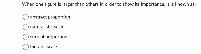 Solved When one figure is larger than others in order to | Chegg.com