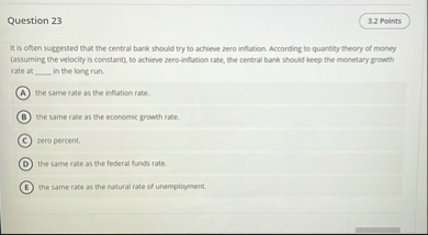 Solved Question 23It is often suggested that the central | Chegg.com
