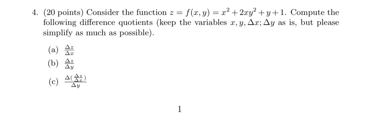 Solved 20 ﻿points ﻿consider The Function 3173