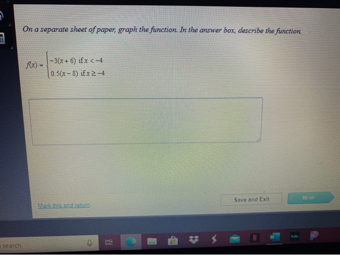 Solved On a separate sheet of paper, graph the function. In | Chegg.com