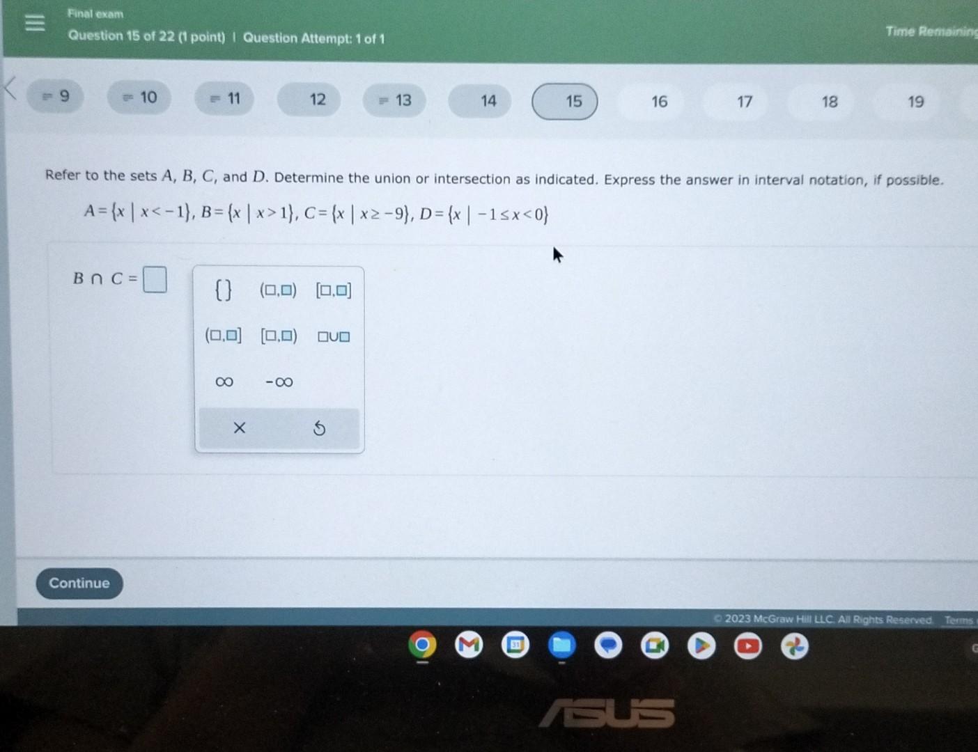 Solved Refer to the sets A,B,C, and D. Determine the union | Chegg.com