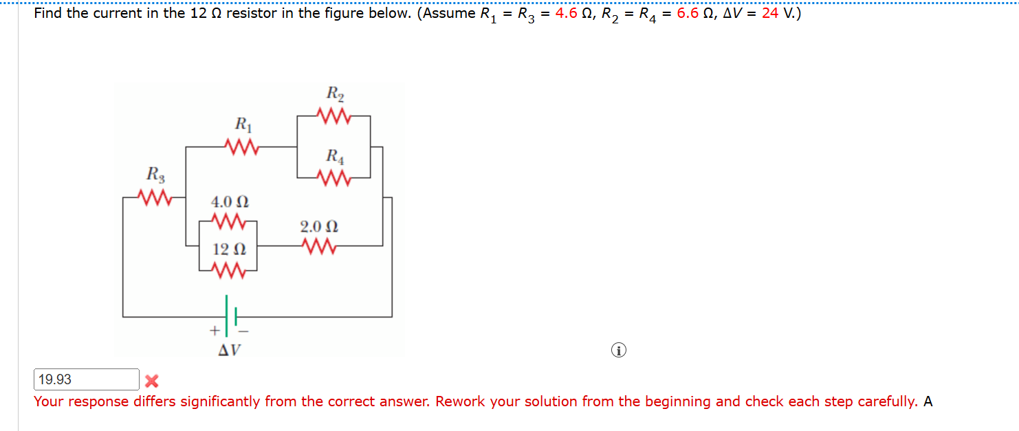 Solved Find the current in ﻿the | Chegg.com