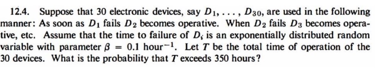 Solved PROBABILITY II12.4. ﻿Suppose that 30 ﻿electronic | Chegg.com