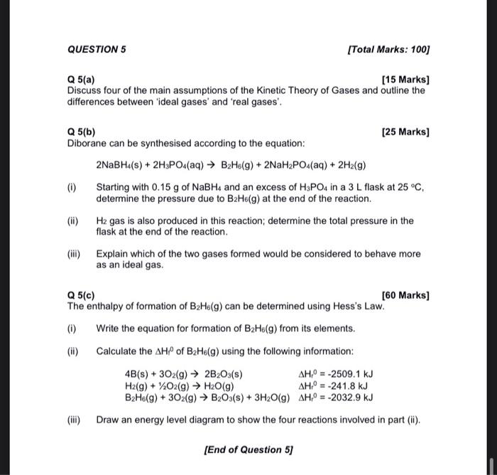 Solved Q 5(a) [15 Marks] Discuss four of the main | Chegg.com