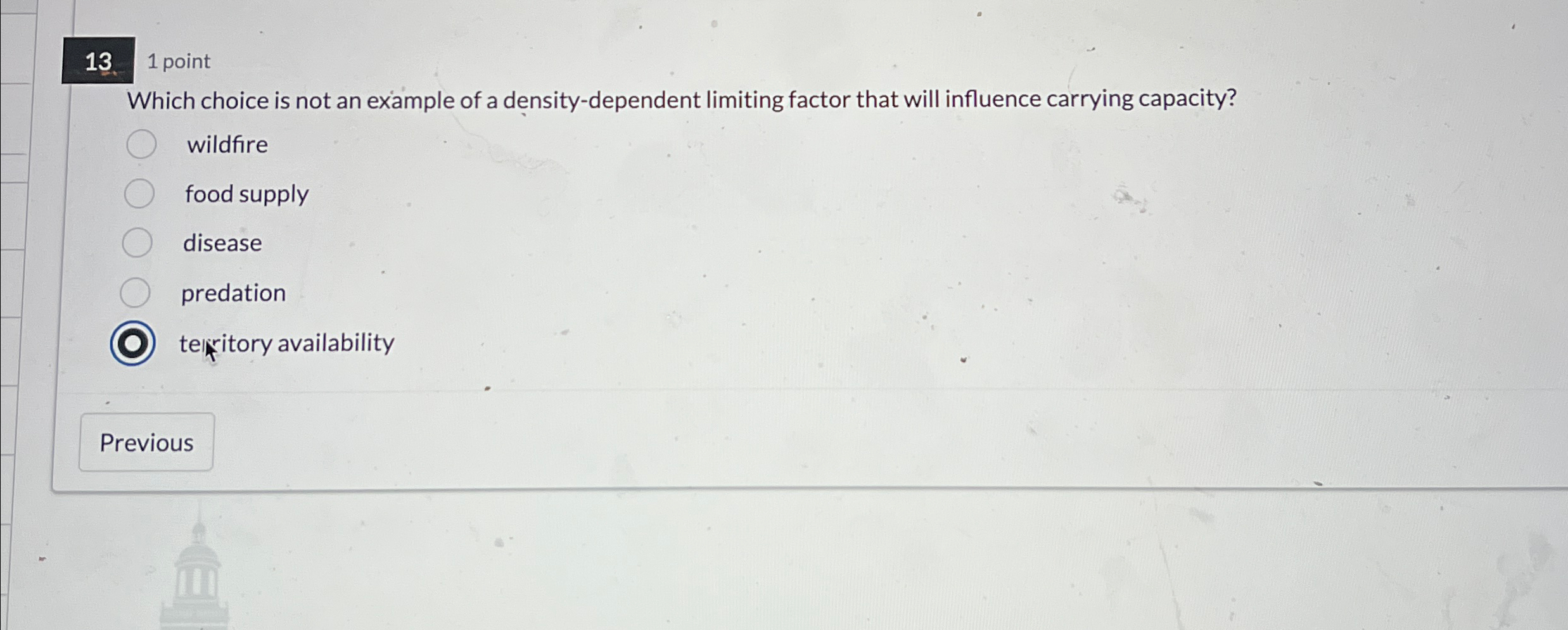 Solved 131 ﻿pointWhich choice is not an example of a | Chegg.com