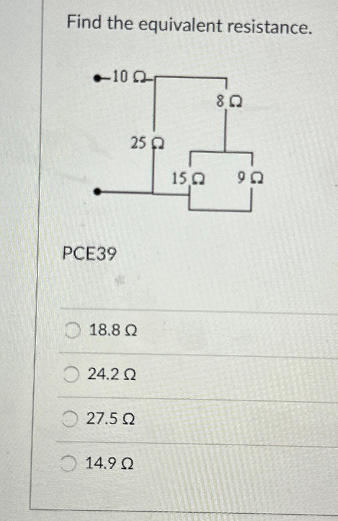 Solved Find the equivalent | Chegg.com
