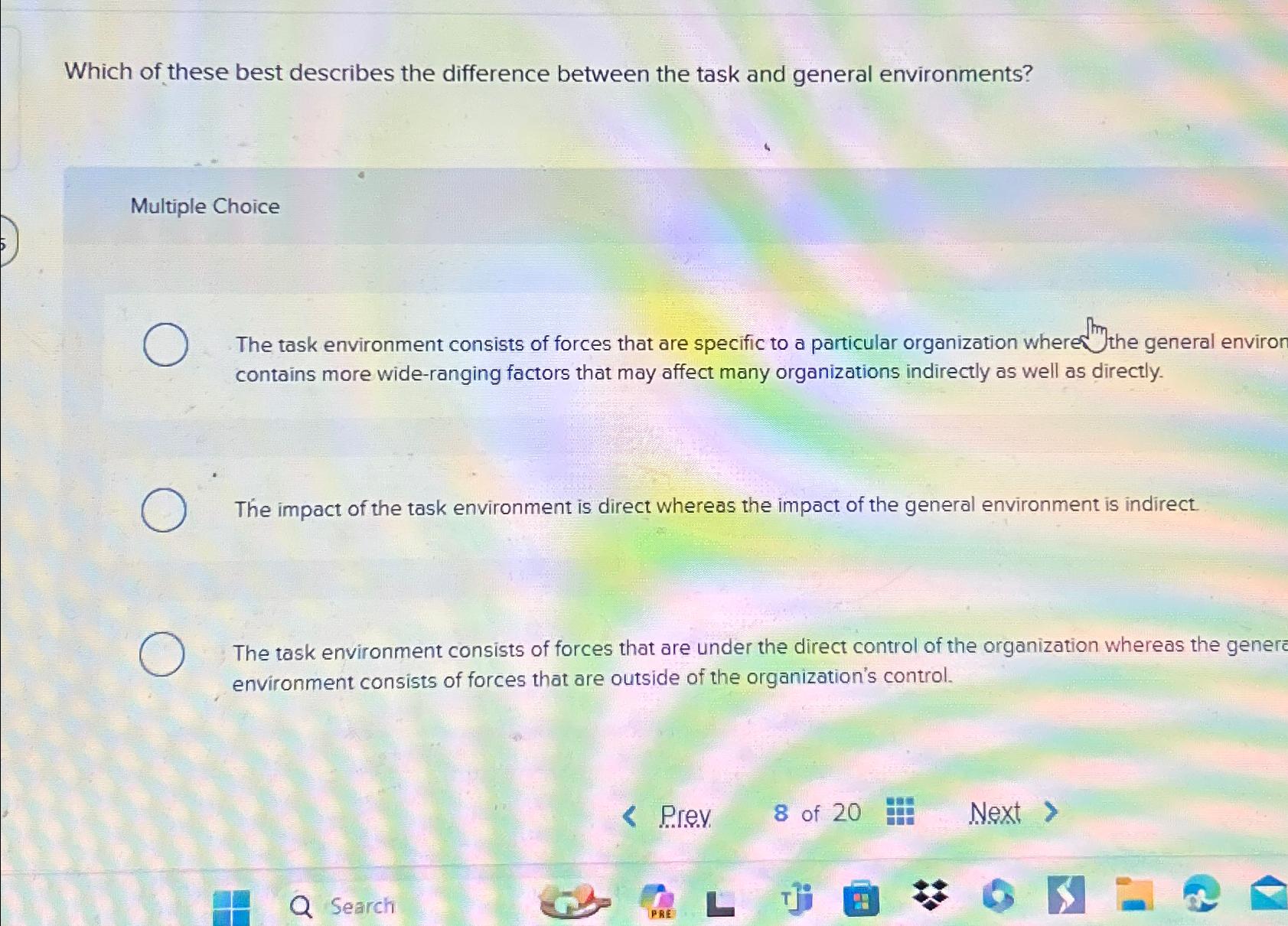Solved Which of these best describes the difference between | Chegg.com