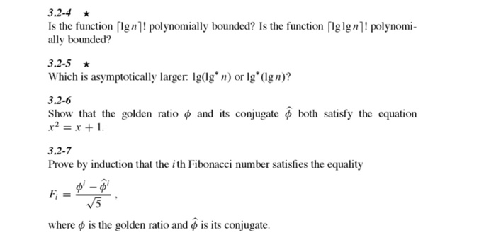 3.2-4 * Is the function [Ignl! polynomially bounded? | Chegg.com