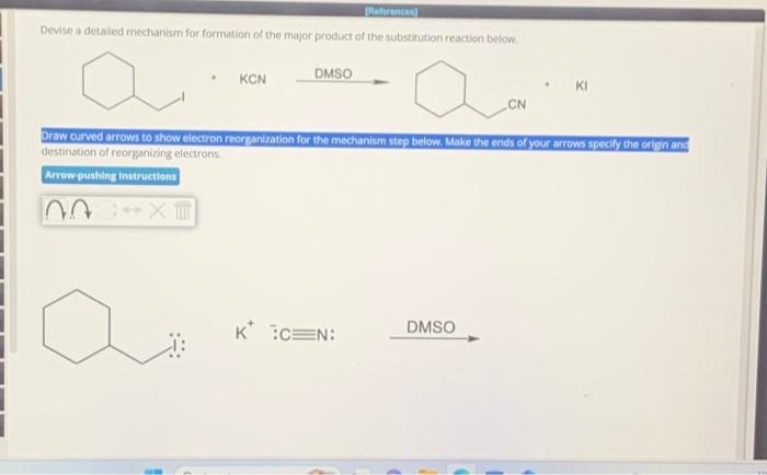 Solved [References] Devise a detailed mechanism for | Chegg.com