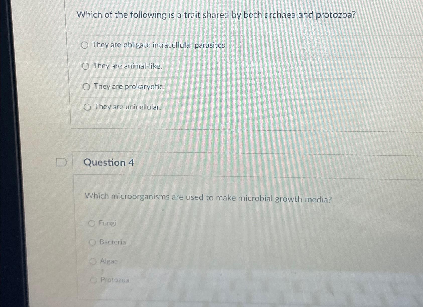 Solved Which of the following is a trait shared by both | Chegg.com