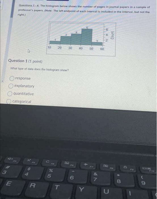 Solved response explanatory O quantitative categorical A+ #3 | Chegg.com