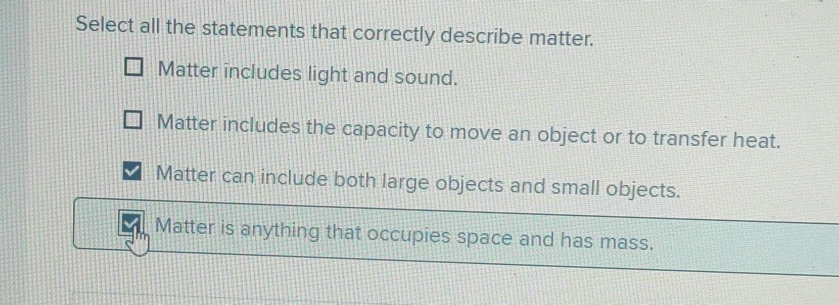 Solved Select all that apply Select all the statements that | Chegg.com