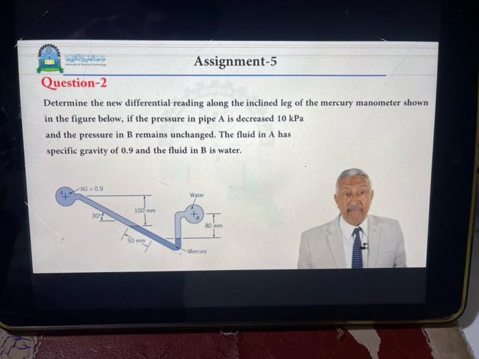 Solved Determine the new differential reading along the | Chegg.com